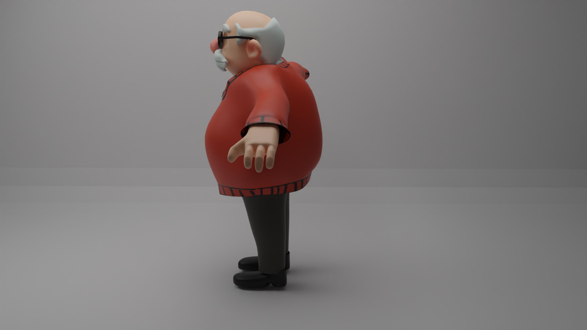 Old Man 3D - TurboSquid 2416440