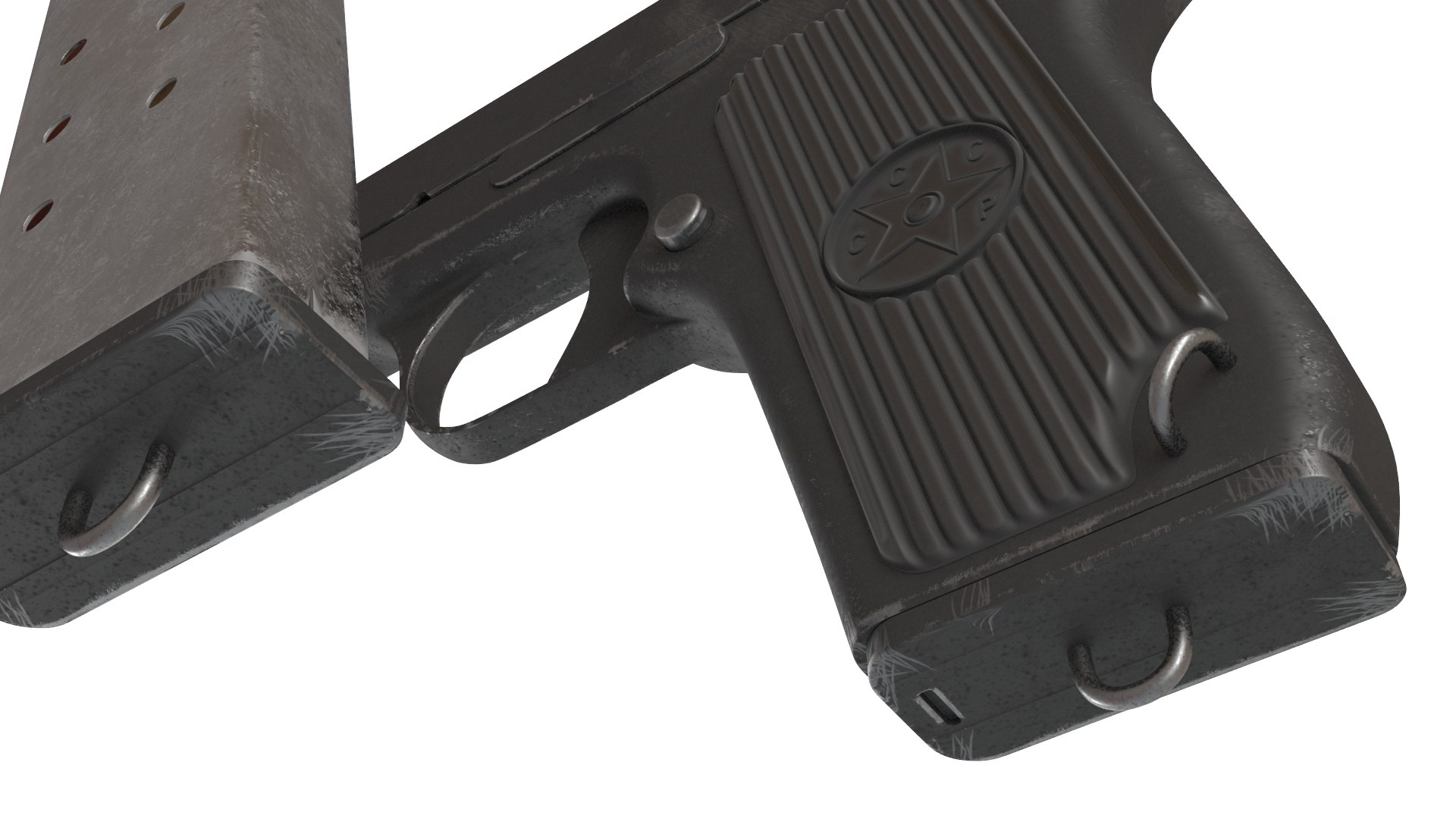 Tt-33 Pistol Gun Model - TurboSquid 1504465