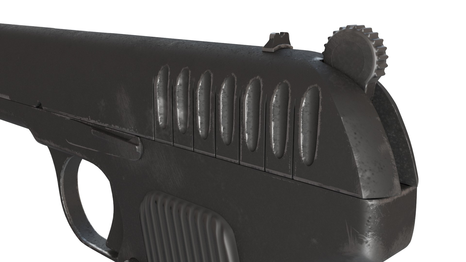 Tt-33 Pistol Gun Model - TurboSquid 1504465