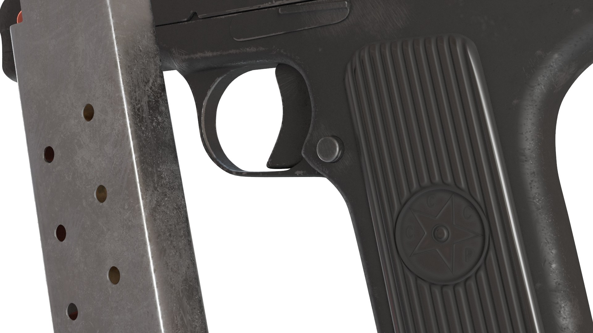 Tt-33 Pistol Gun Model - TurboSquid 1504465