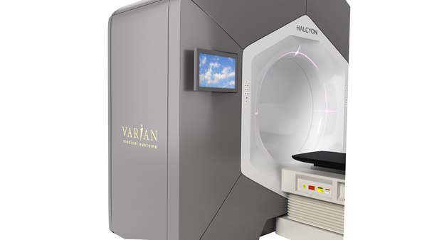 modèle 3D de Système de radiothérapie à accélérateur linéaire Varian ...
