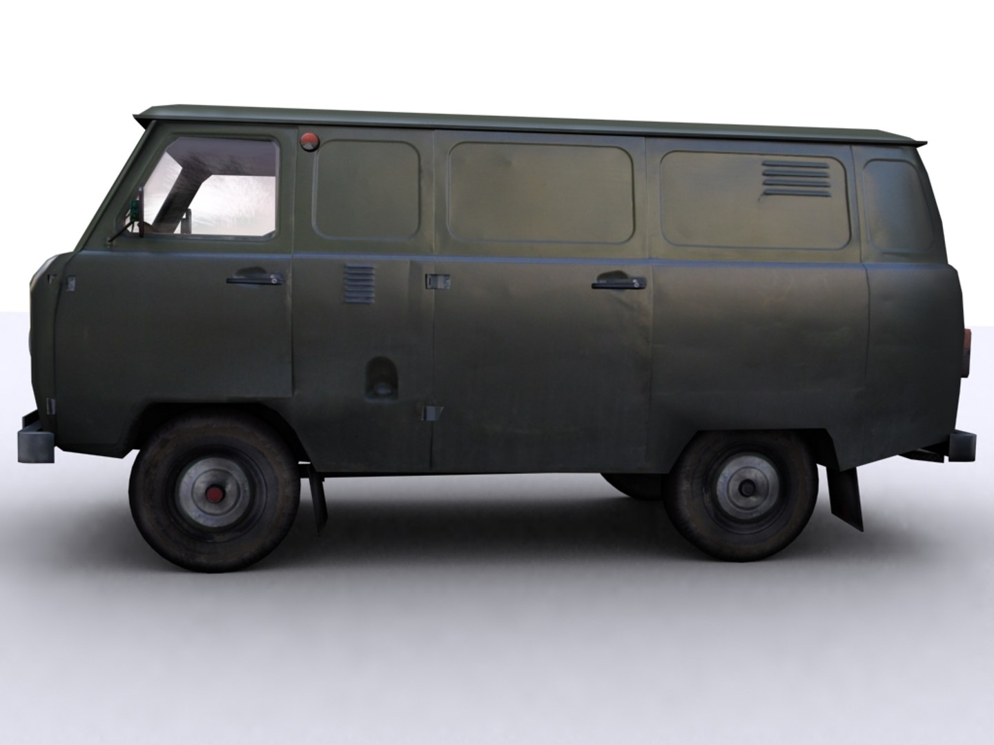 Uaz 452 3d Model
