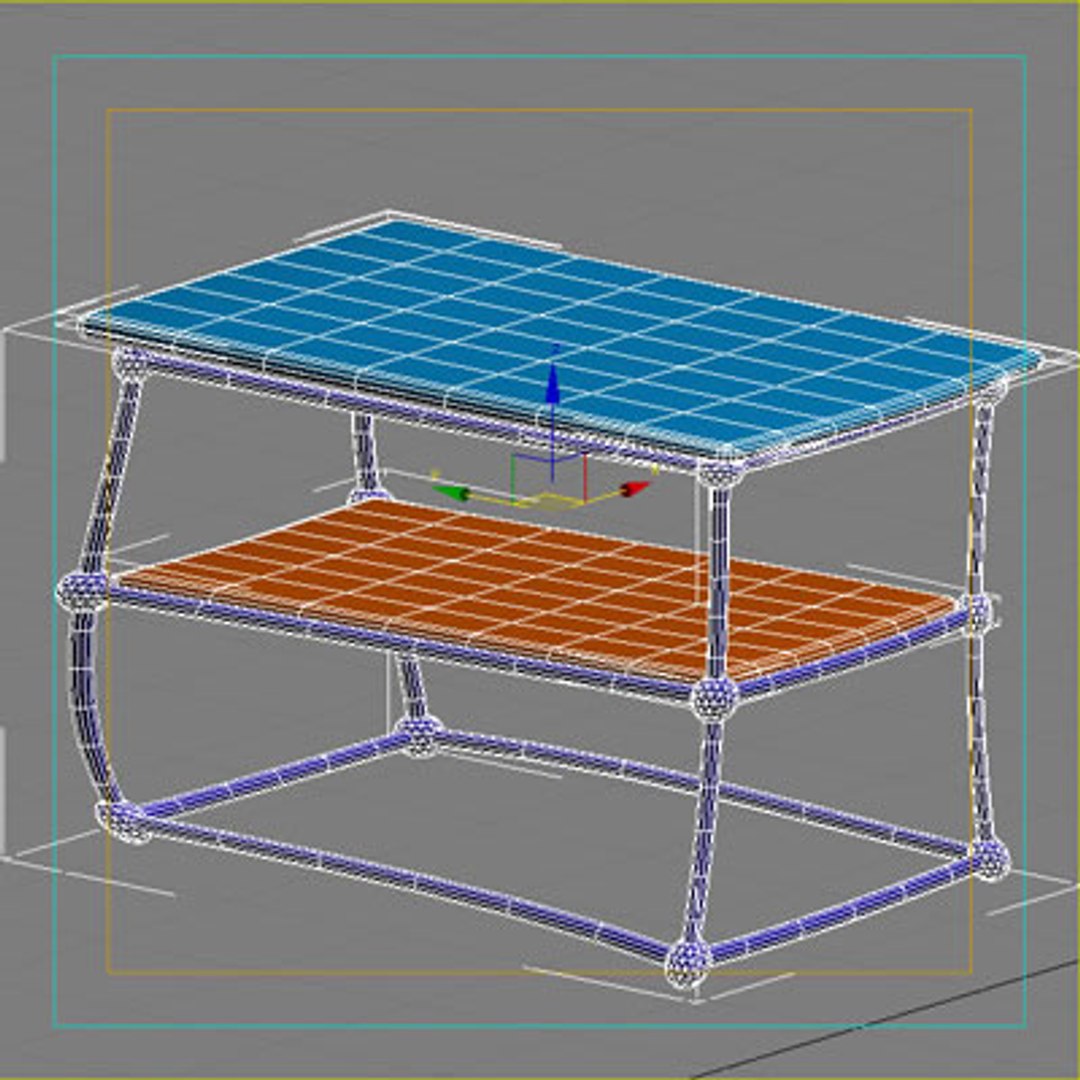 Lightwave Cartoon Coffee Table