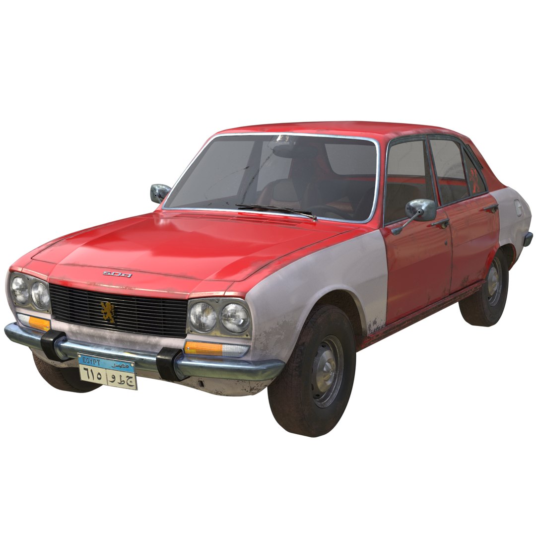 Peugeot 504 3D Model - TurboSquid 1381382