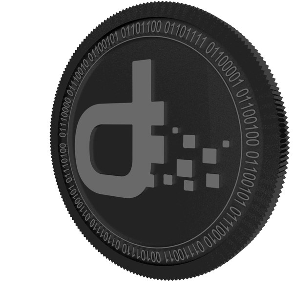 3D daps token black coin model - TurboSquid 1457730
