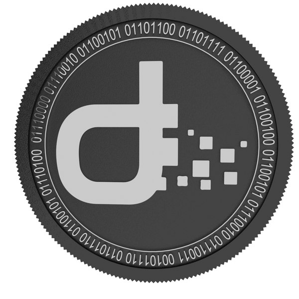 3D daps token black coin model - TurboSquid 1457730