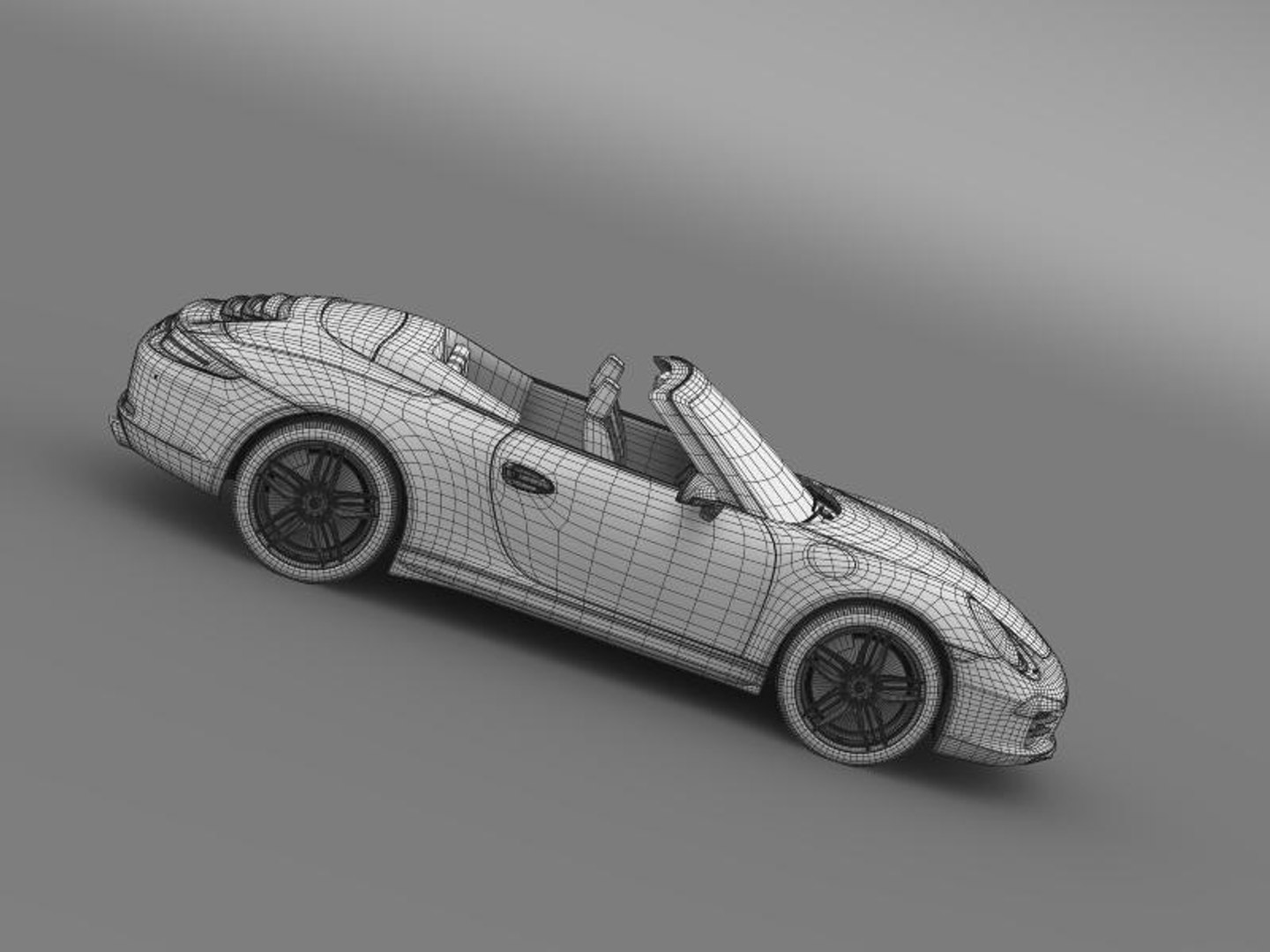 Porsche 911 Carerra 4s Model