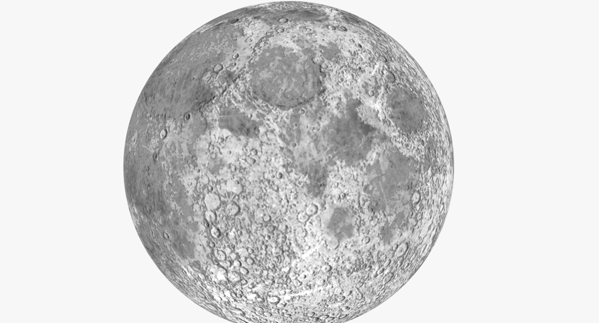 3D Moon Model - TurboSquid 1292521