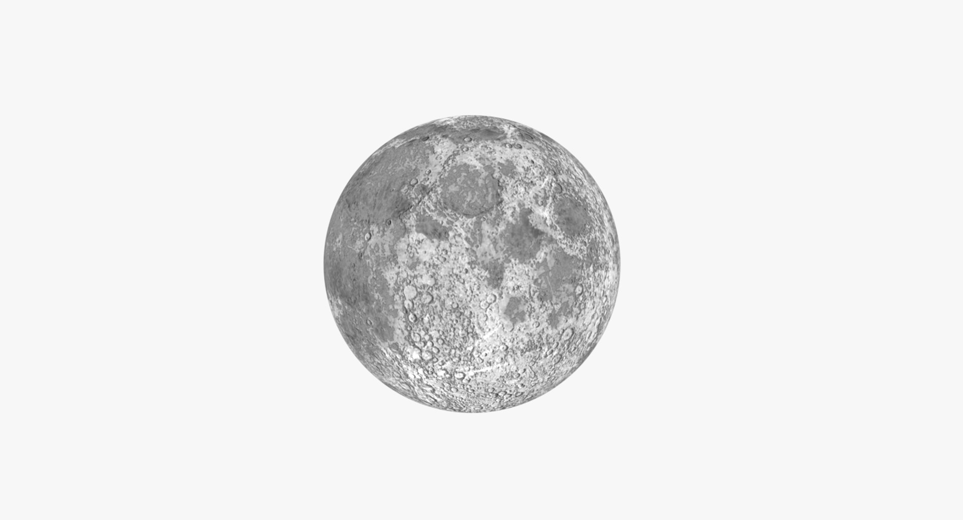 3D Moon Model - TurboSquid 1292521