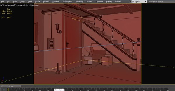 Laboratory lab basement model - TurboSquid 1678705