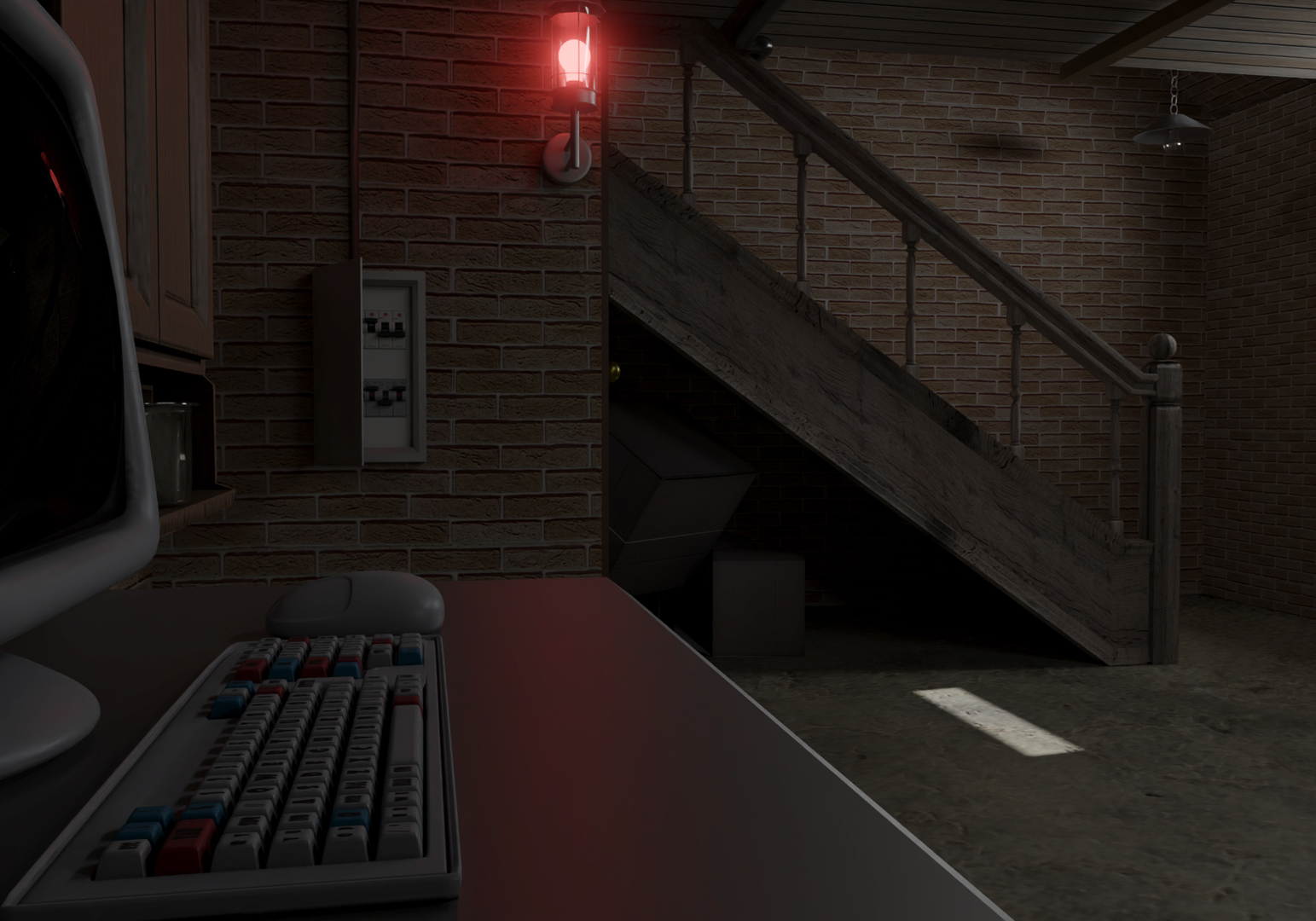 Laboratory lab basement model - TurboSquid 1678705