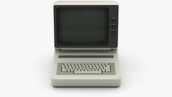 3D Retro PC - TurboSquid 1781345