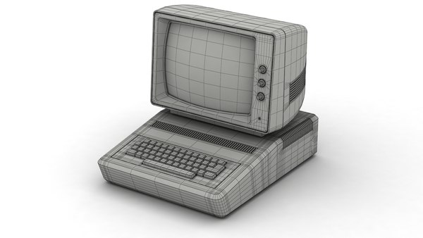 3D Retro PC - TurboSquid 1781345