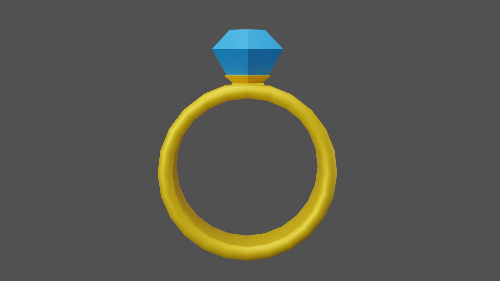 3D Ring Low Poly - TurboSquid 2030537