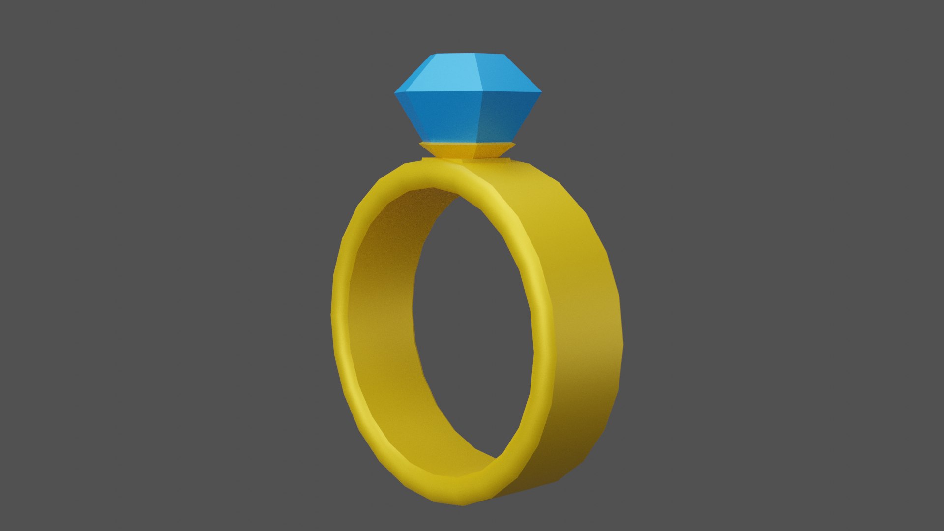 3D Ring Low Poly - TurboSquid 2030537