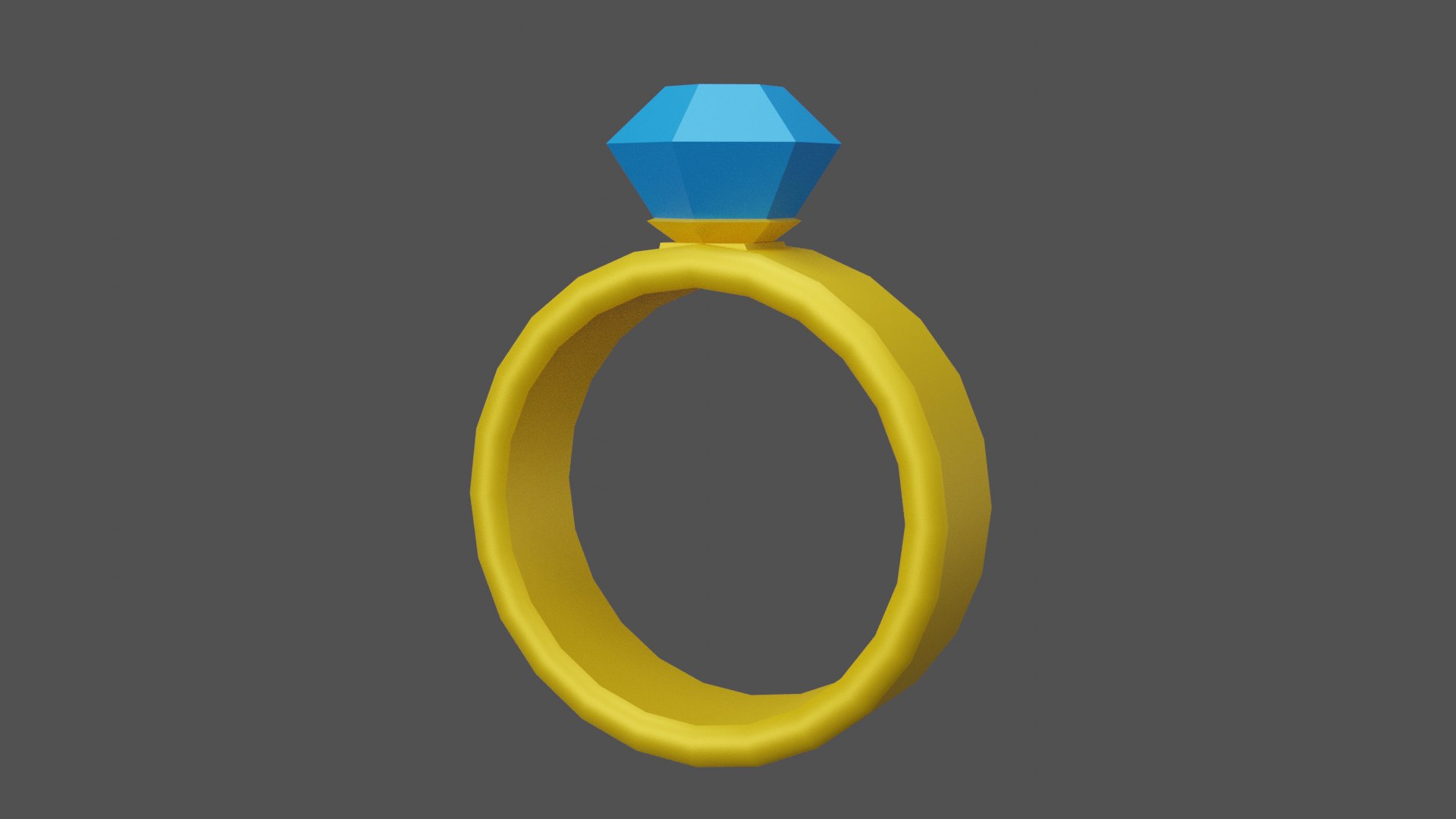 3D Ring Low Poly - TurboSquid 2030537