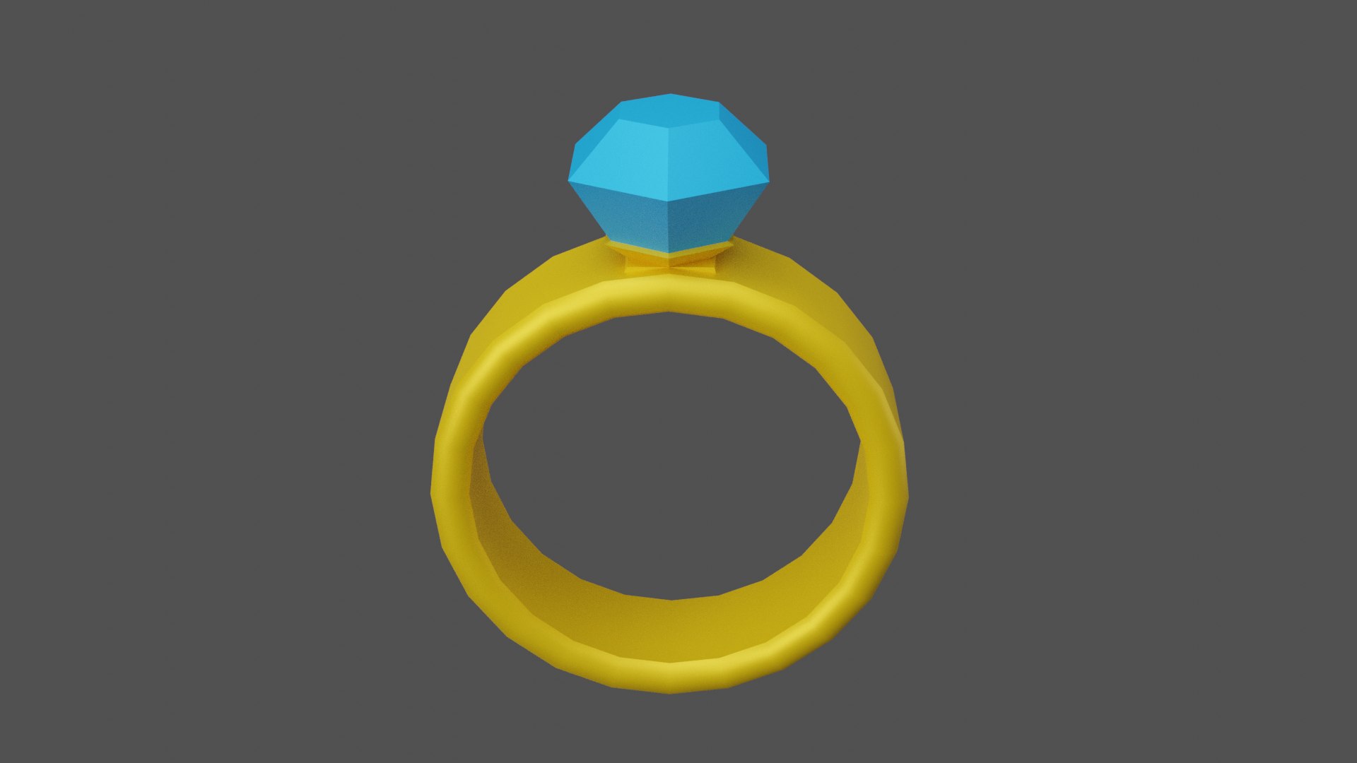 3D Ring Low Poly - TurboSquid 2030537