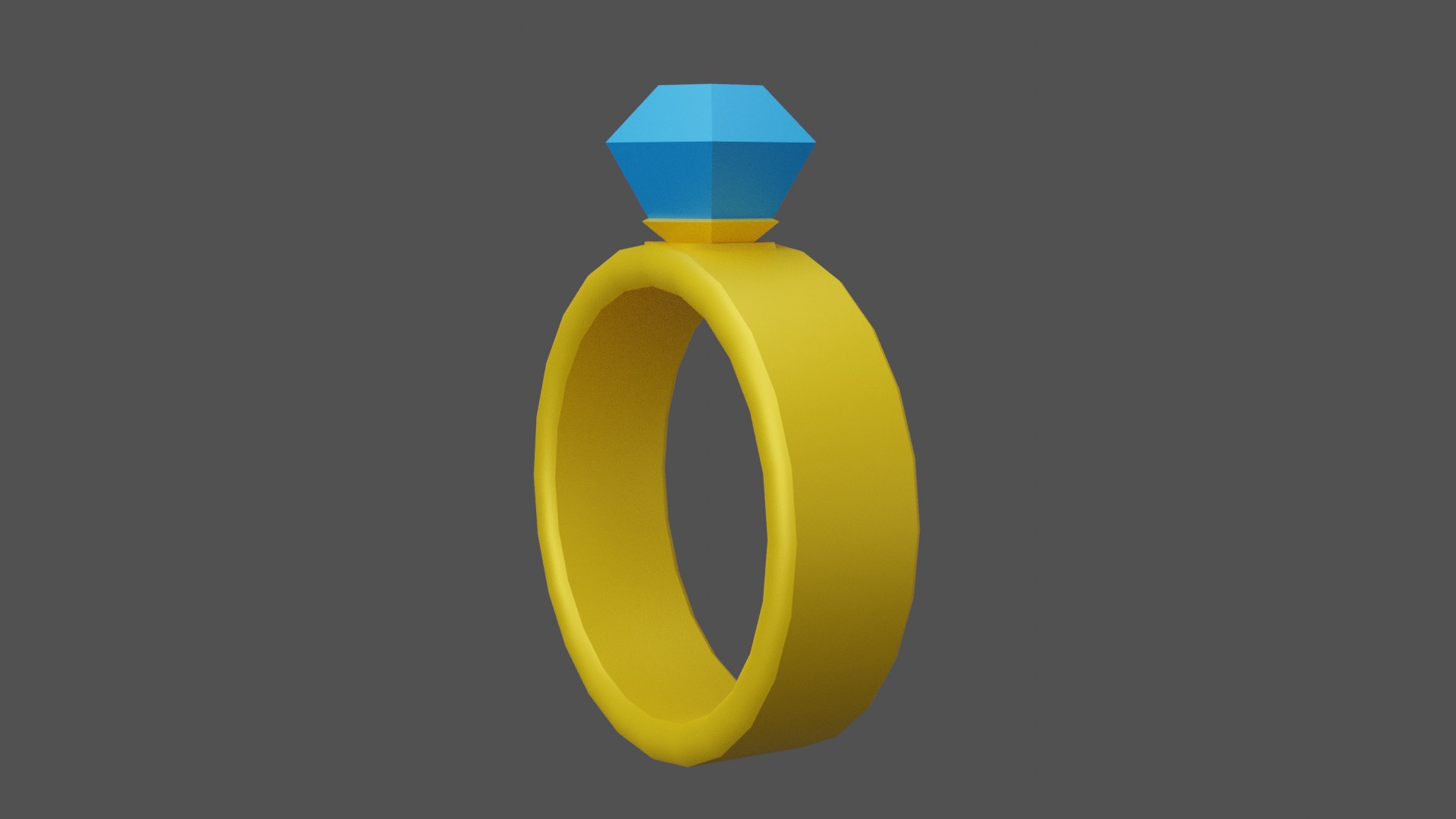 3D Ring Low Poly - TurboSquid 2030537