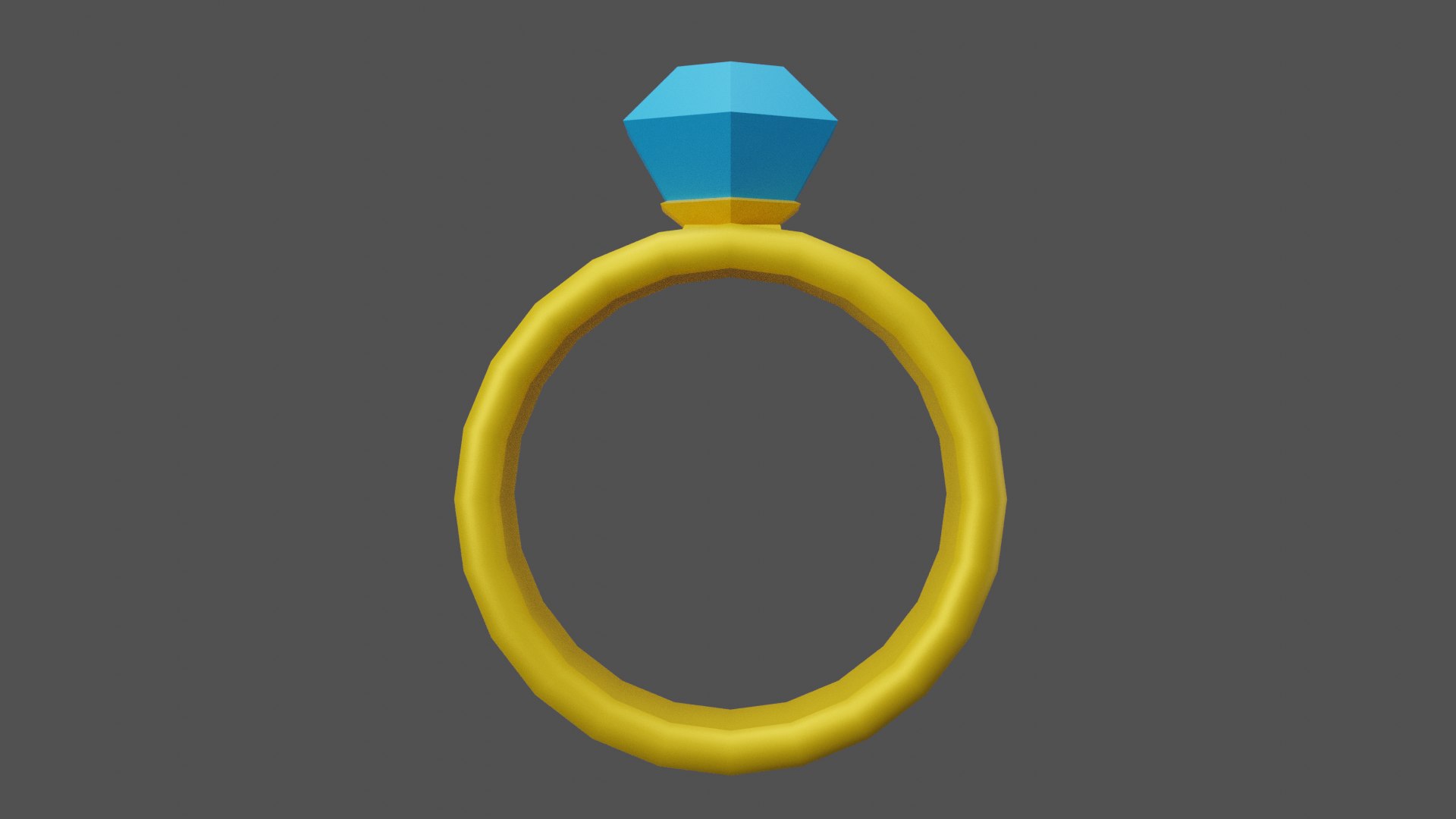 3D Ring Low Poly - TurboSquid 2030537