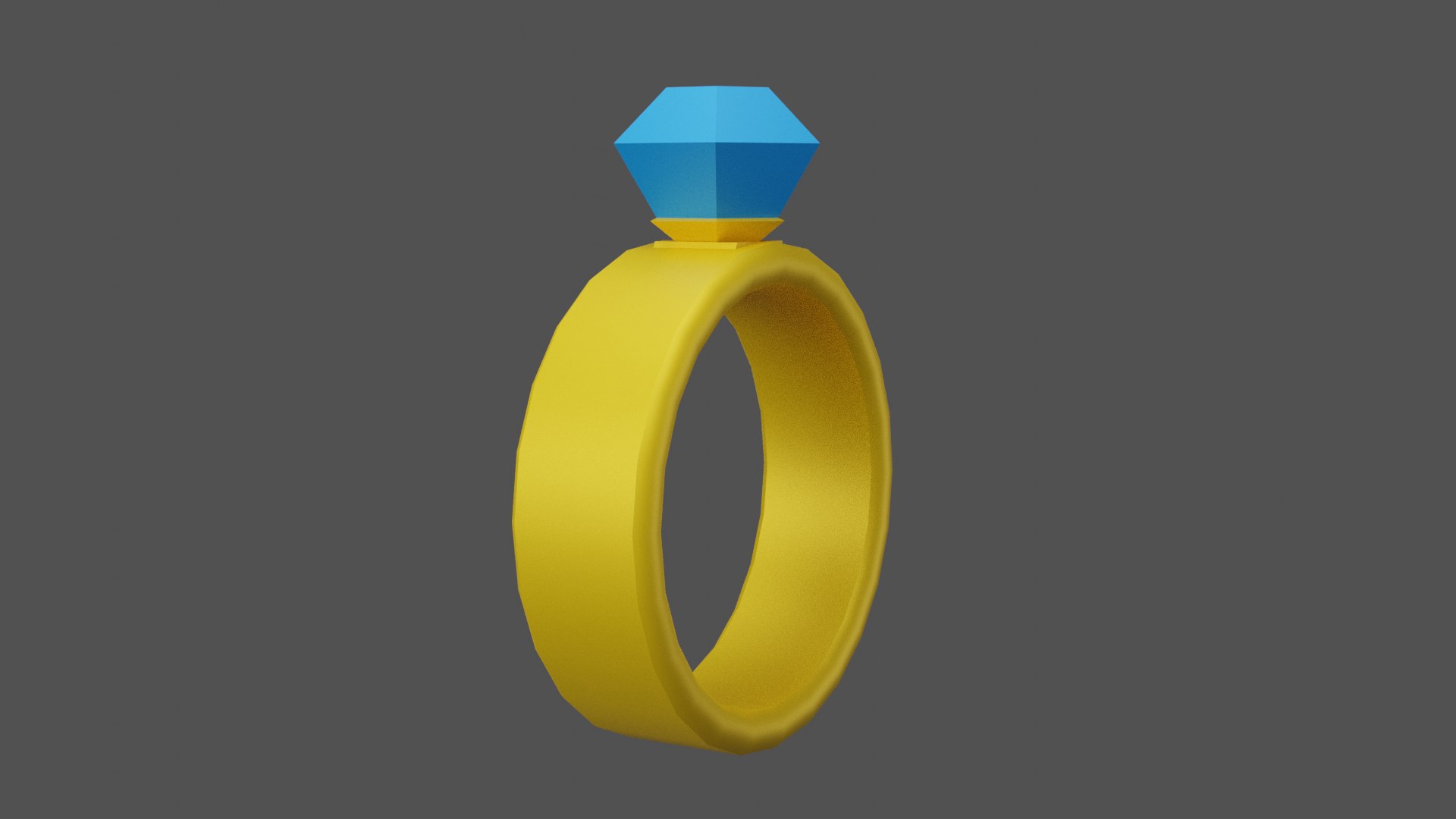 3D Ring Low Poly - TurboSquid 2030537