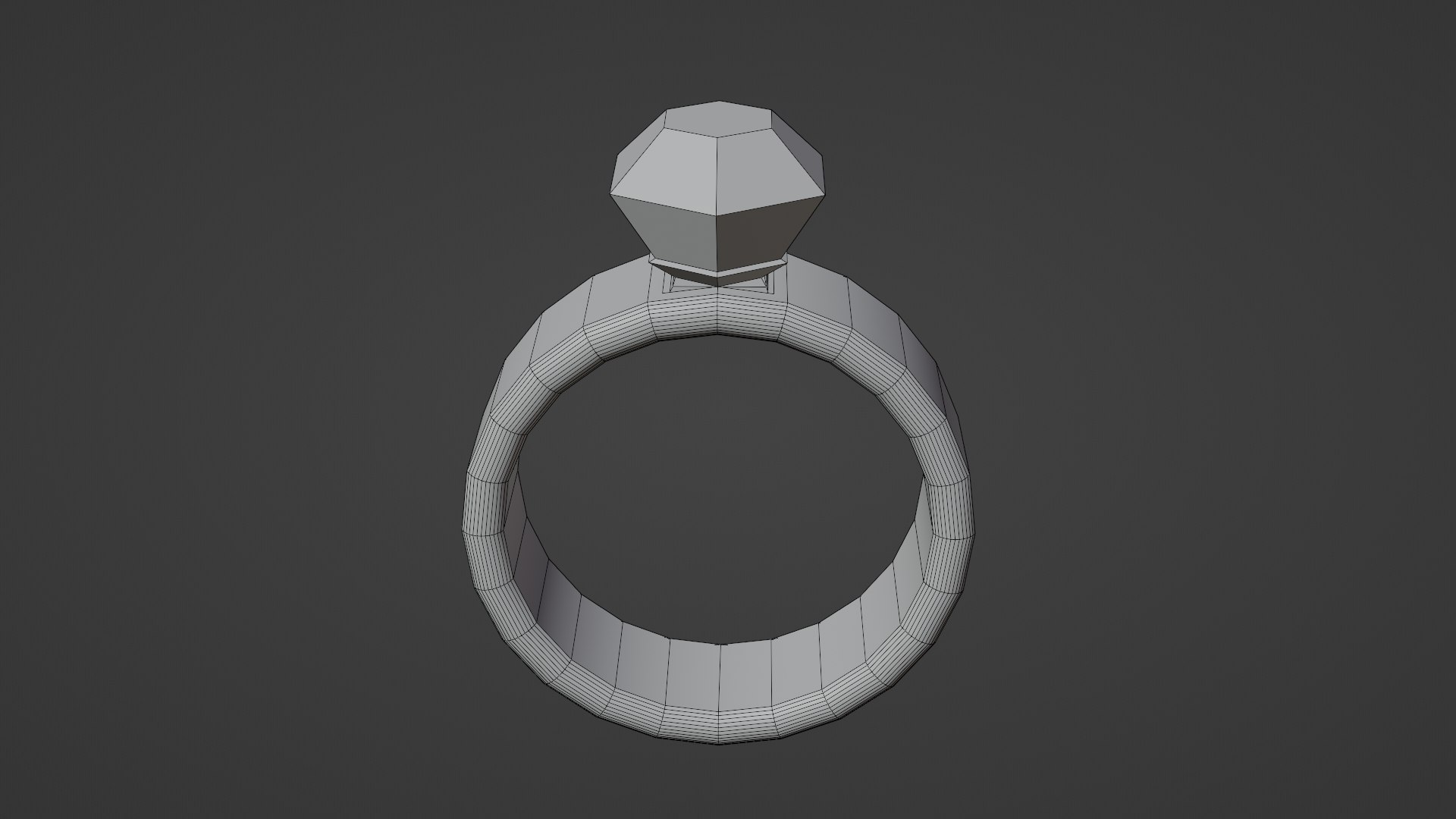 3D Ring Low Poly - TurboSquid 2030537