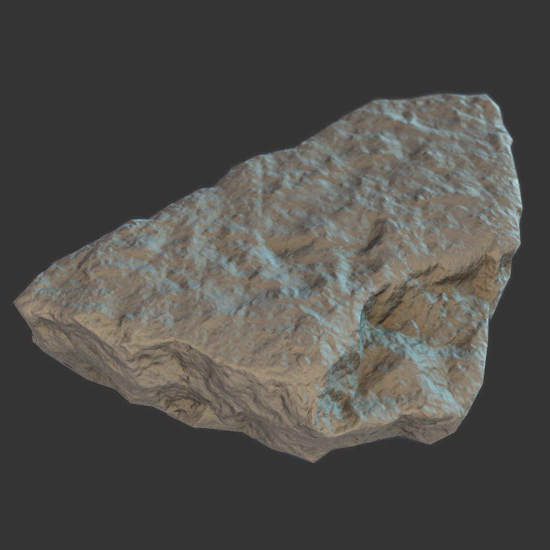 limestone debris 3d max