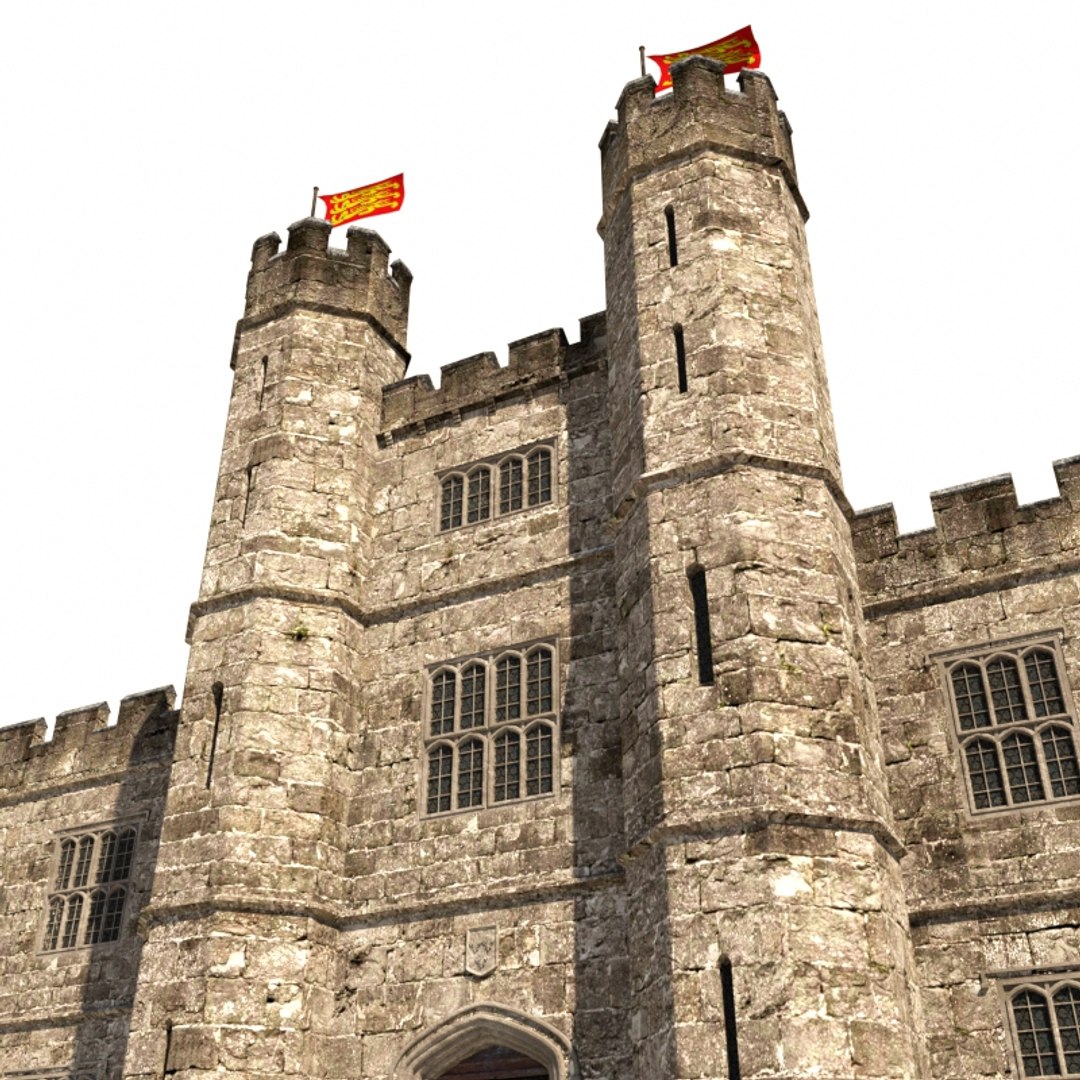 Leeds Castle 3d Obj