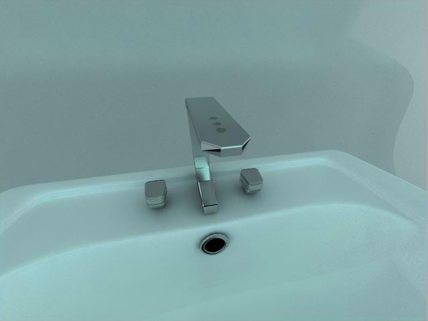3d Max Modern Water Faucet