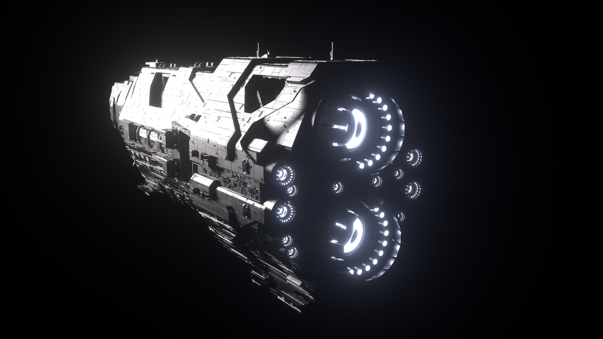 3D Autumn Class Capital Ship Model - TurboSquid 2352418