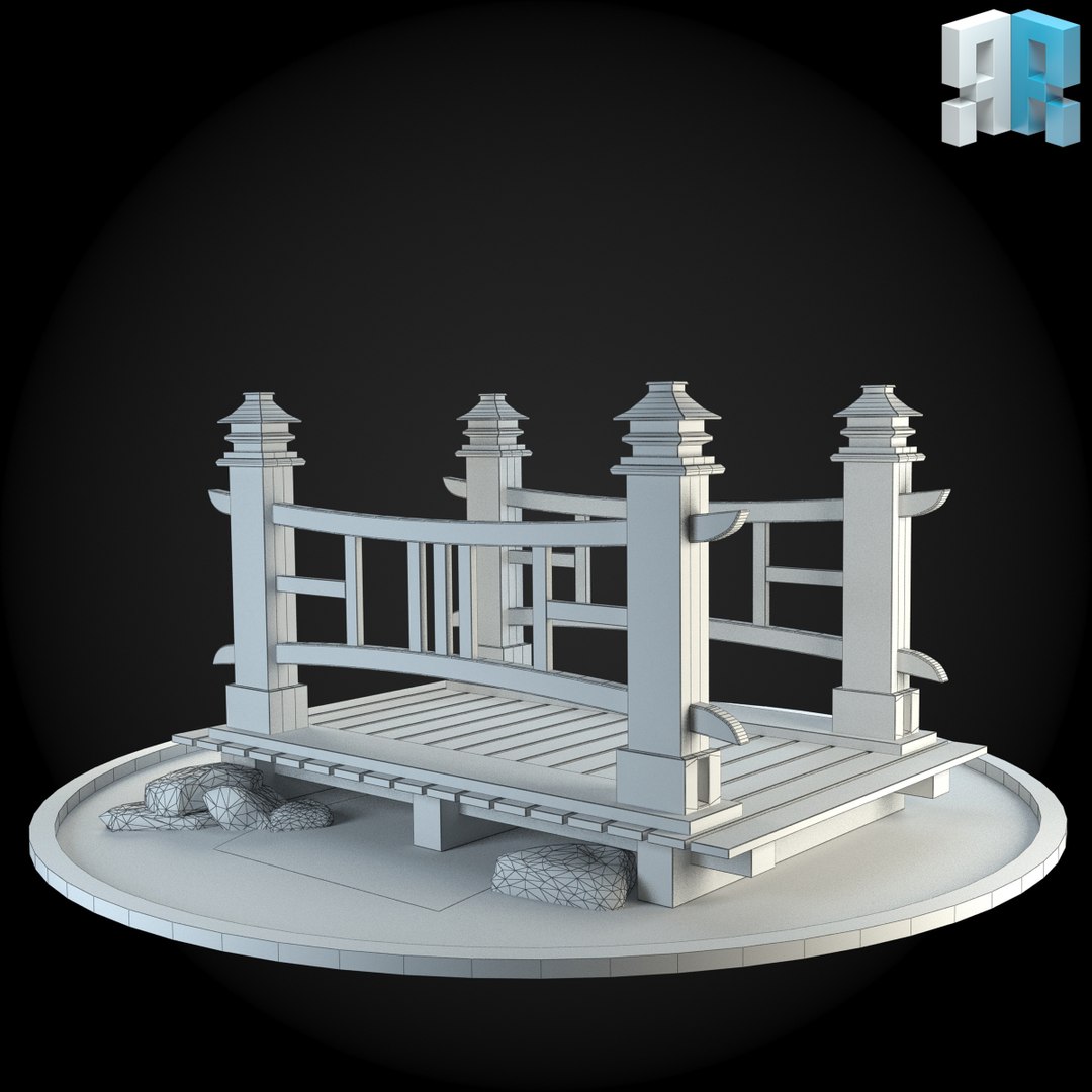 3d architectural modules model