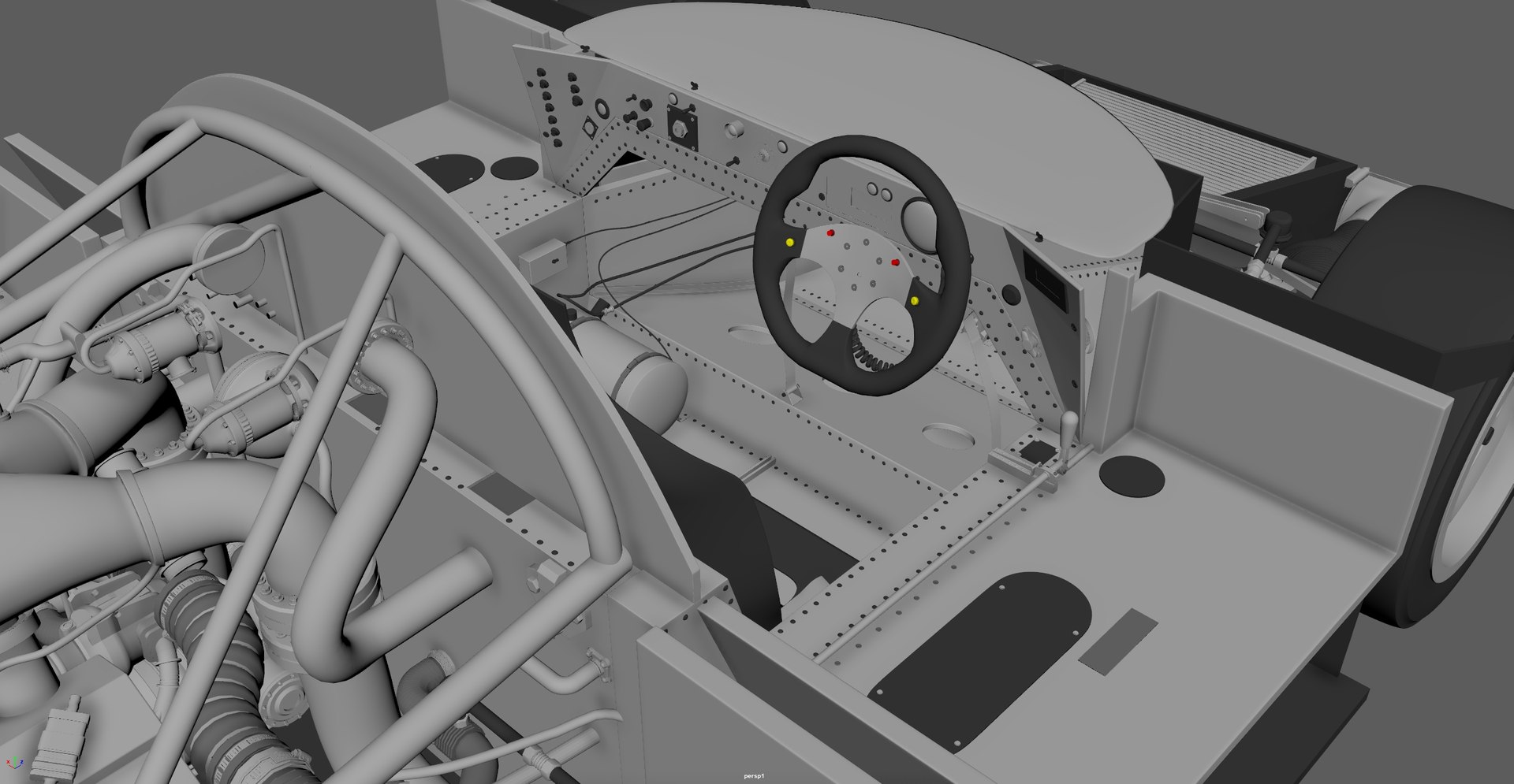 3D Model Mercedes Sauber C9 - 1989 With Chassis - TurboSquid 2318094