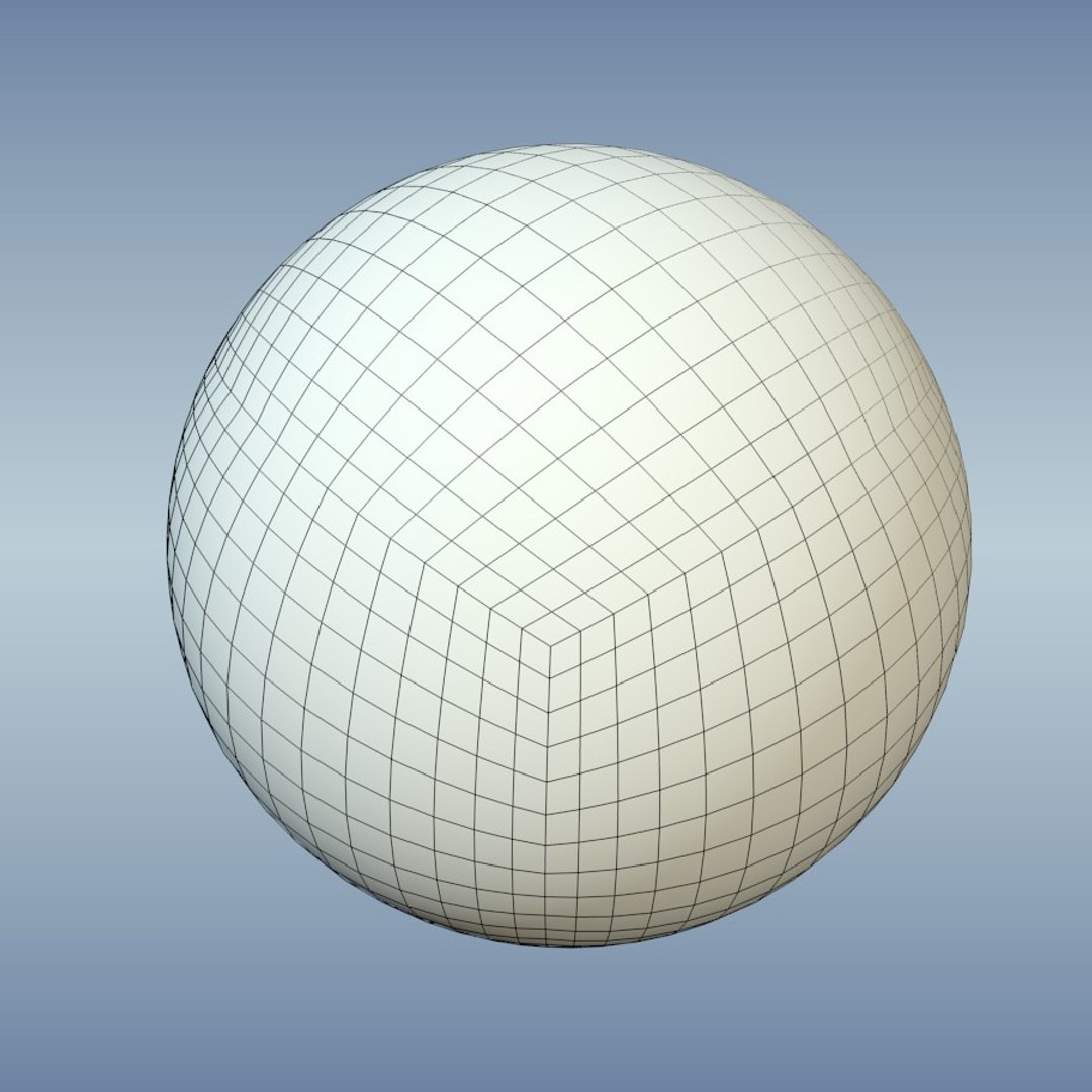 Quads Sphere 3ds Free