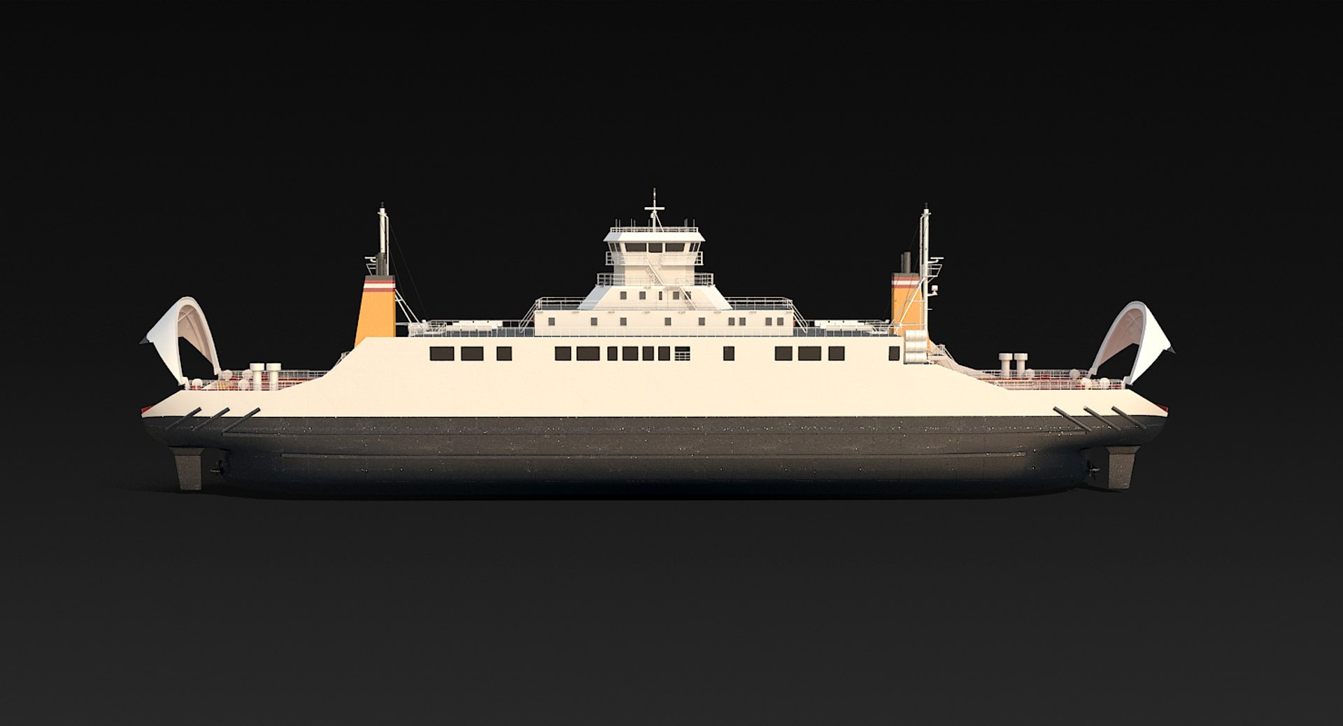 Car Ferry 3D Model - TurboSquid 1166581