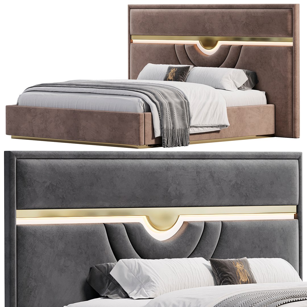 3D Elza Modern Bed By Evmoda Collection - TurboSquid 2122965