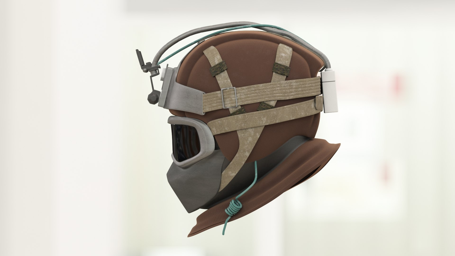 3D Fuze Helmet Model - TurboSquid 1760044
