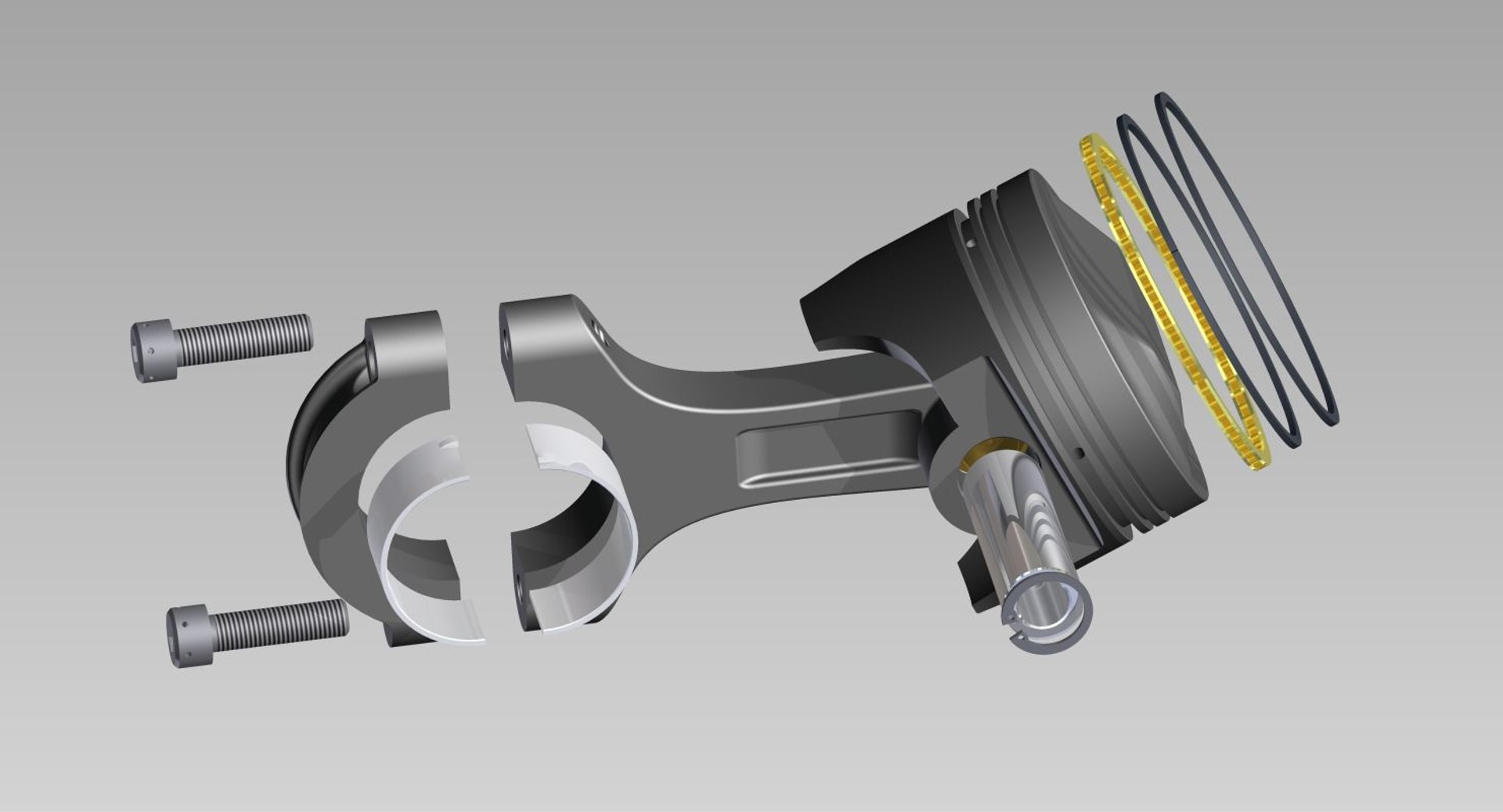 Piston Engine Model - TurboSquid 1149216