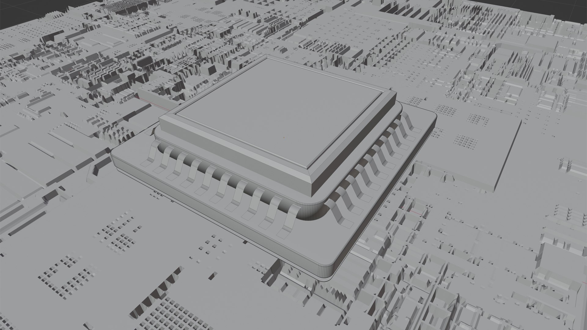 3D Artificial Intelligence Processor Model - TurboSquid 2212188