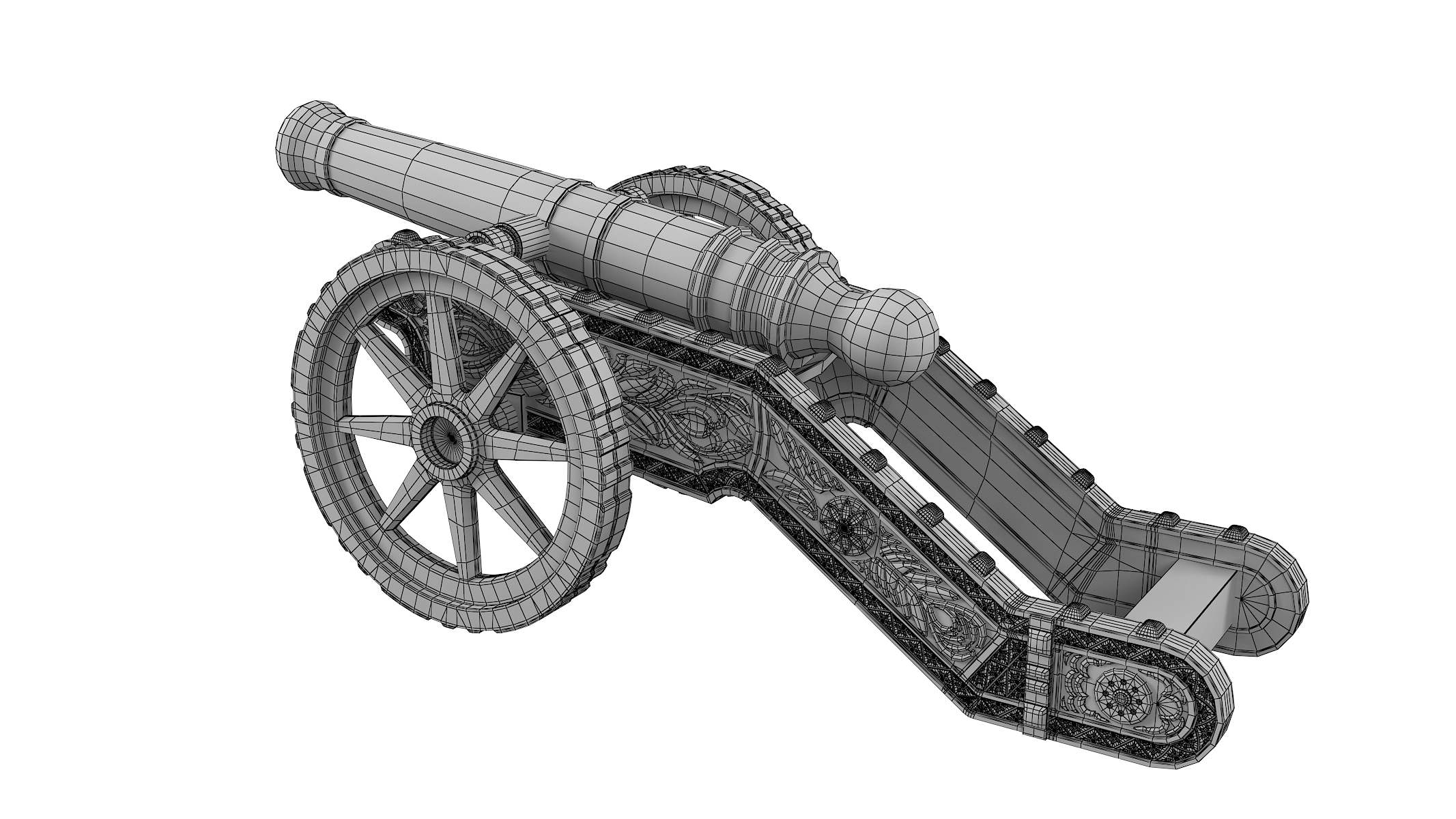 Cannon 3D model - TurboSquid 1826336