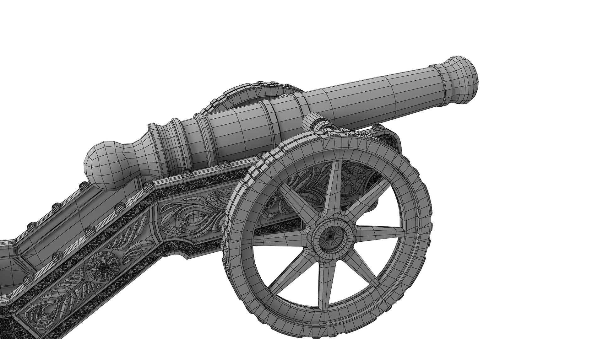 Cannon 3D Model - TurboSquid 1826336