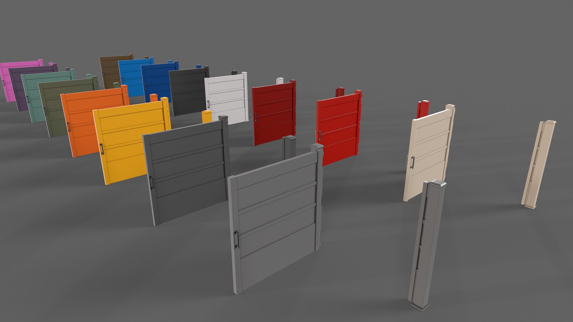 3D PBR Gate A2 - TurboSquid 2356438