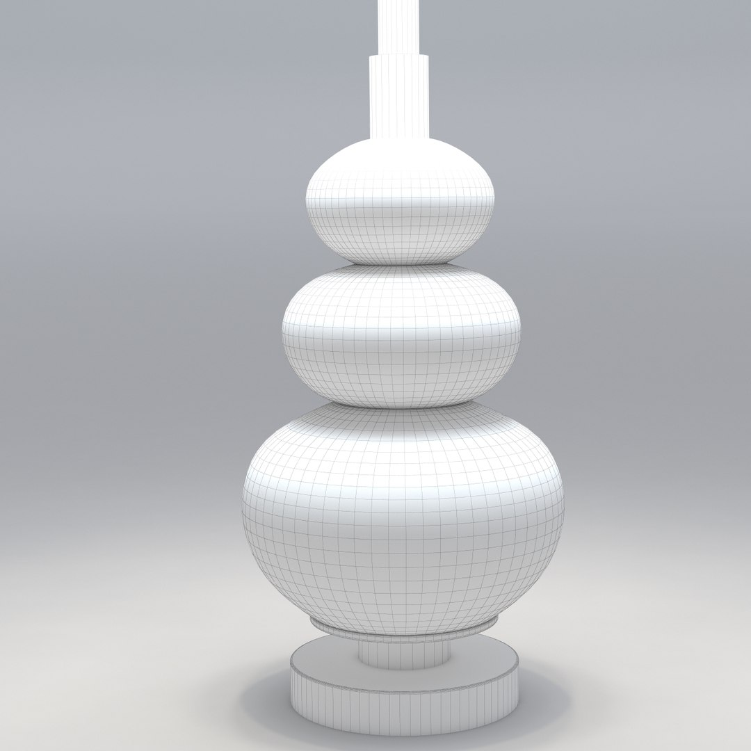 lamp modern interior 3d model