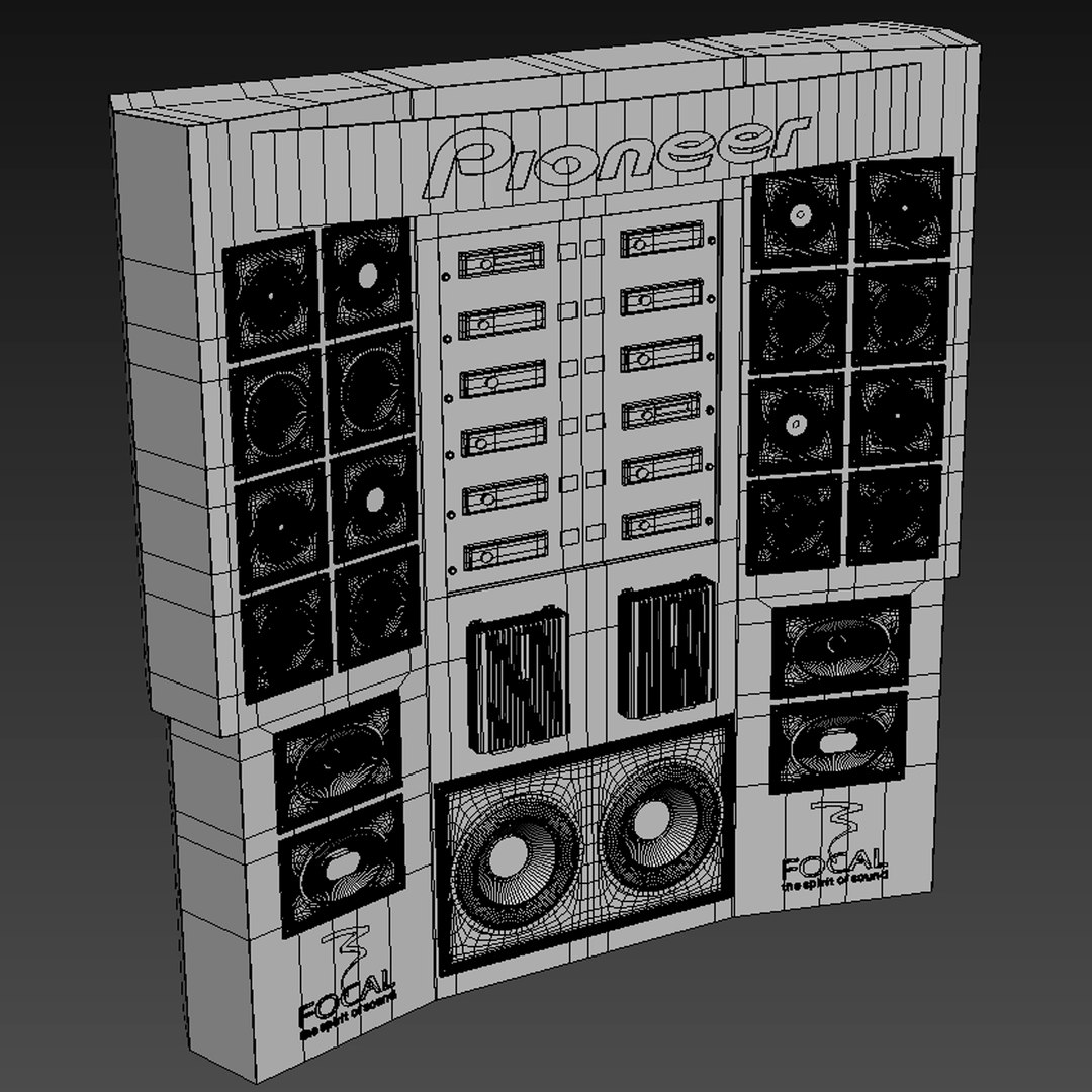 Demonstration Stand Car Stereos 3D Model - TurboSquid 1394568