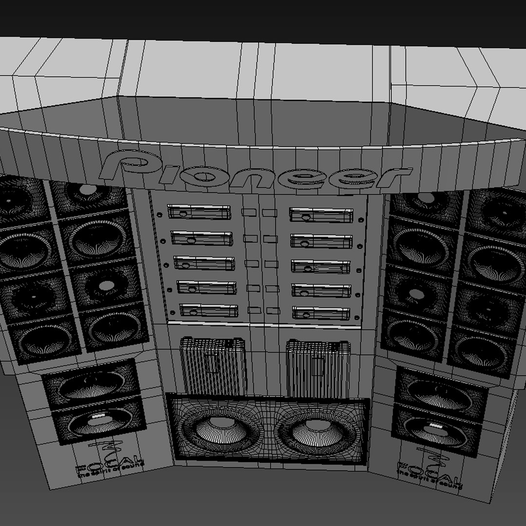 Demonstration Stand Car Stereos 3D Model - TurboSquid 1394568