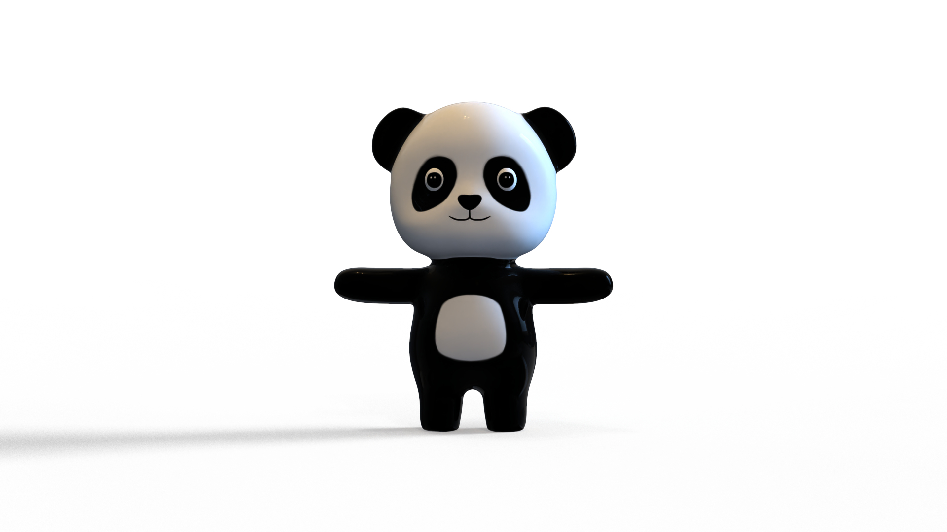 Character Panda Cute 3D Model - TurboSquid 2072938