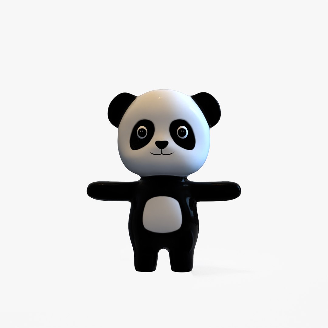 Character Panda Cute 3D model - TurboSquid 2072938