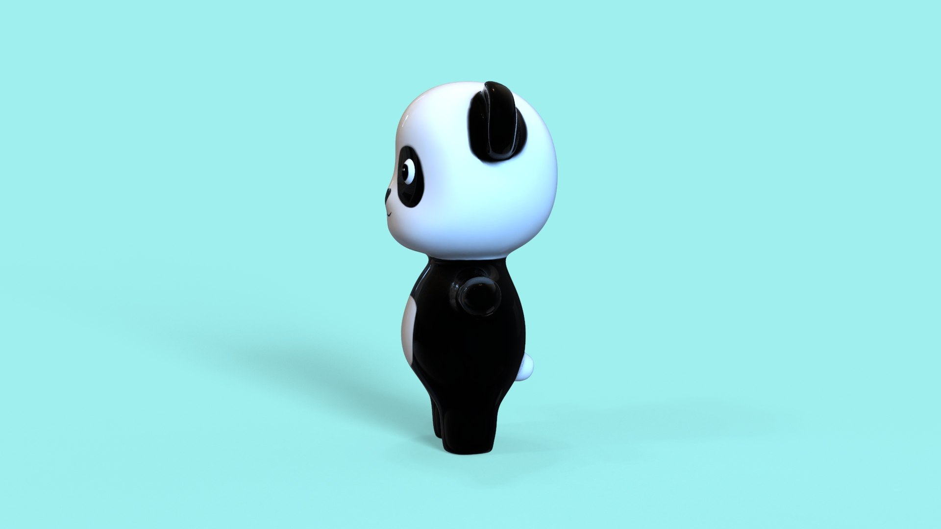 Character Panda Cute 3D Model - TurboSquid 2072938