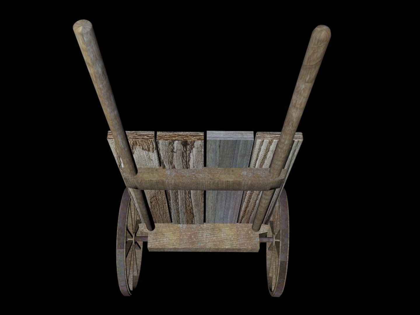 handcart 3d model