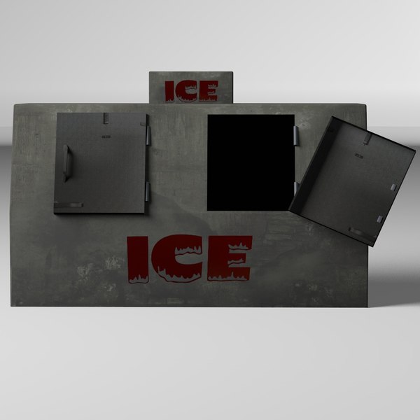 ice chest 3d model