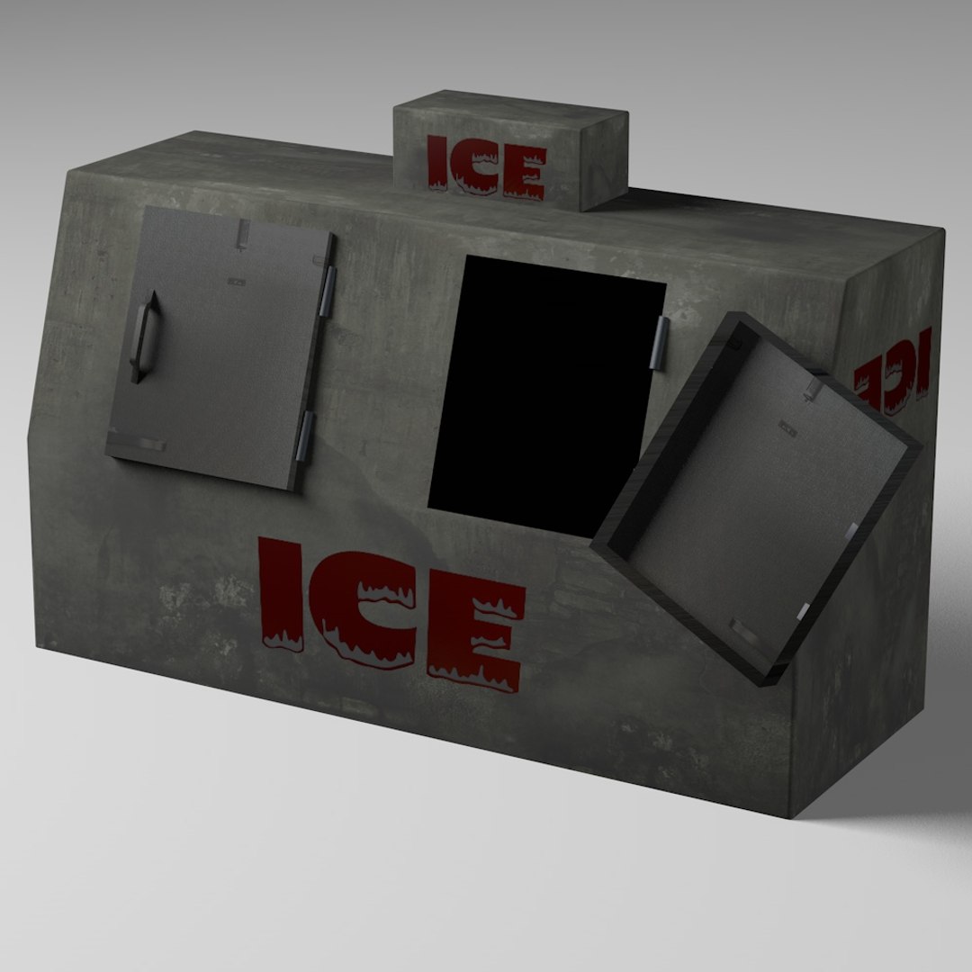 Ice Chest 3d Model