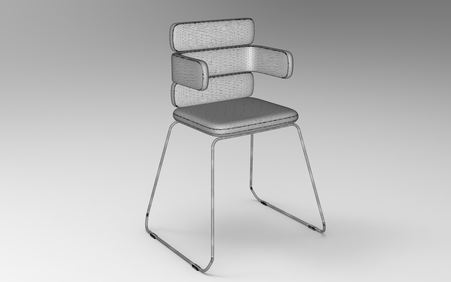Crux Chair 3D Model - TurboSquid 2163099